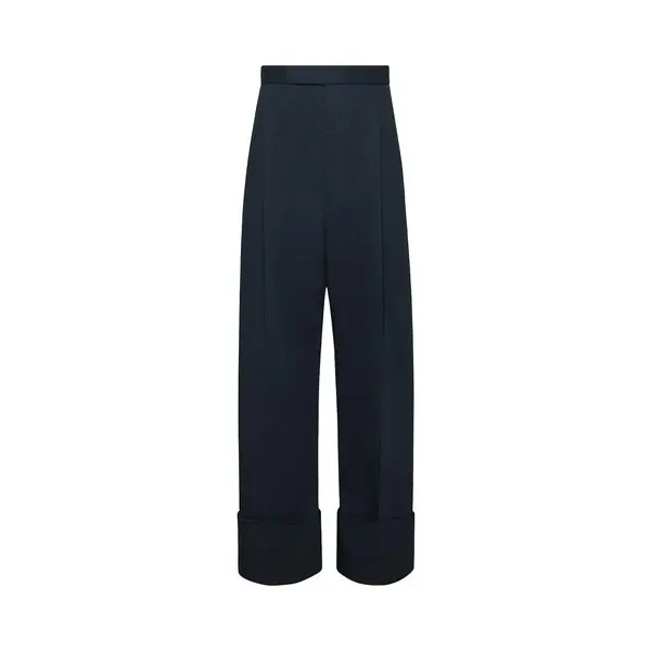 Thom Browne High-rise Double Pleat Trouser - Blue