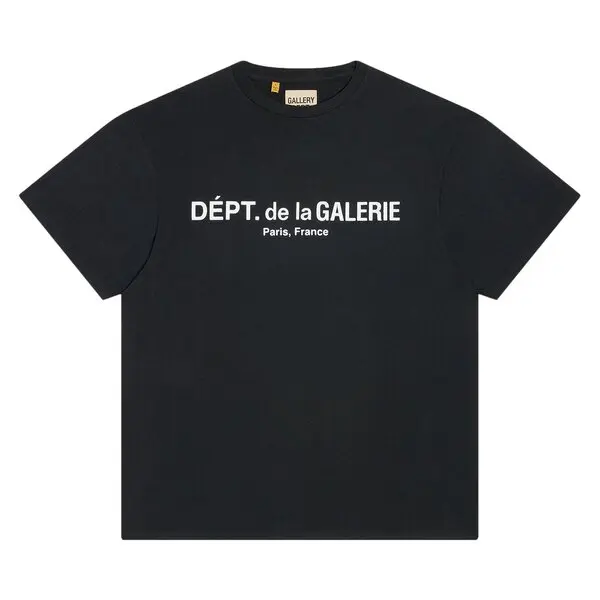 GALLERY DEPT. Logo Lux Tee - Black