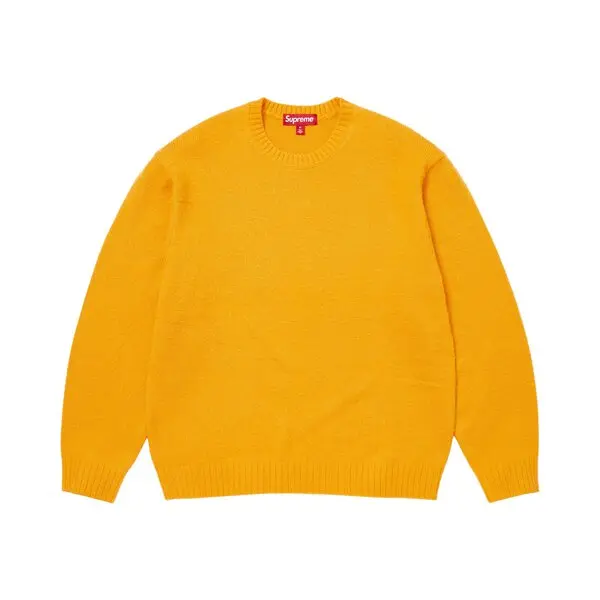 Supreme Pilled Sweater - Gold