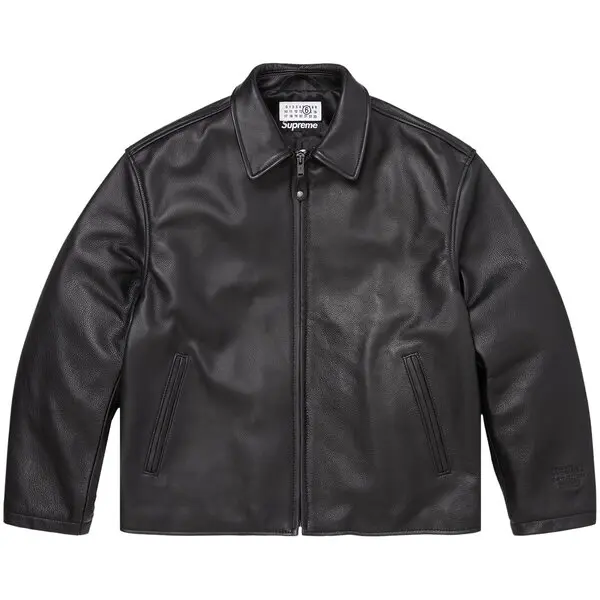 Supreme X Mm6 Maison Margiela/schott Eagle Leather Jacket