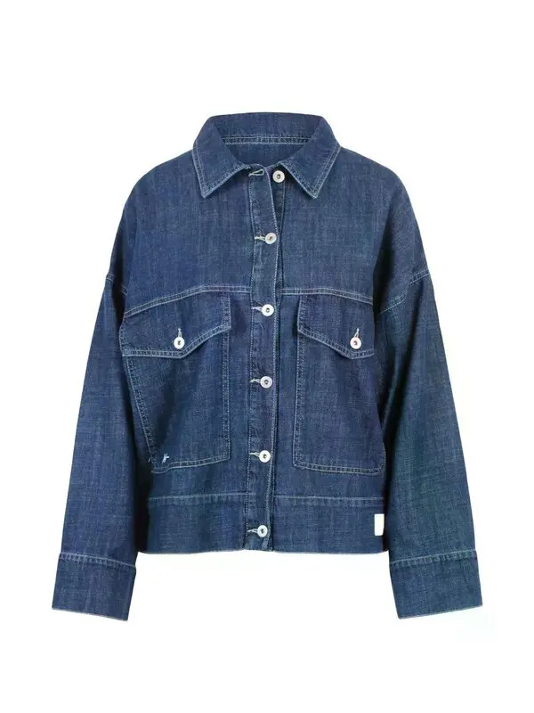 NOUMENO CONCEPT Buttoned Denim Jacket