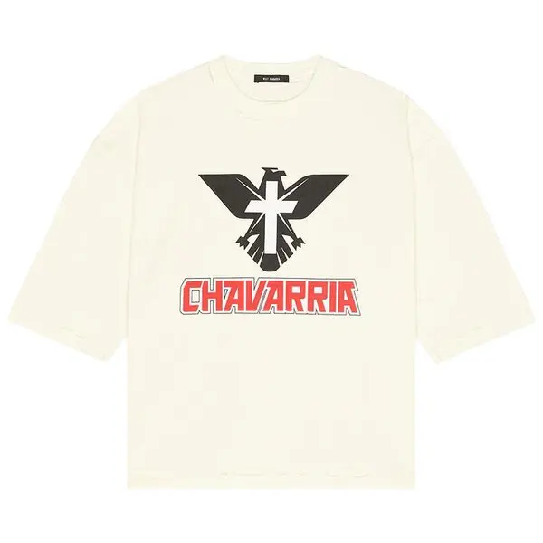 WILLY CHAVARRIA Tecate Buffalo Tee - White