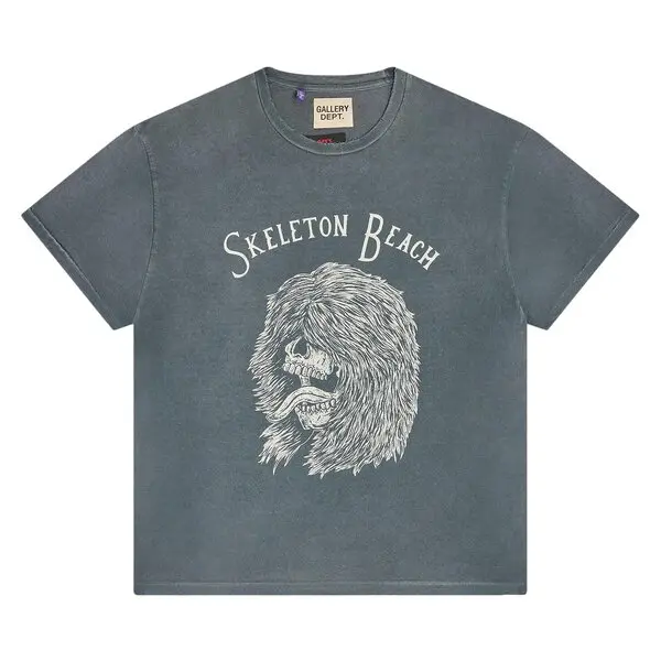 GALLERY DEPT. Skeleton Beach Grit Tee - Black