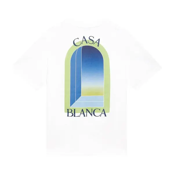Casablanca Arches Classic T-shirt - White