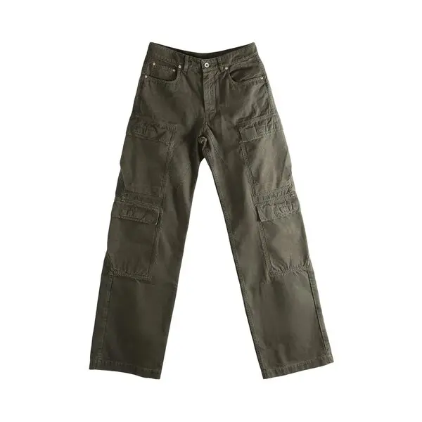 Rick Owens Double Cargo Jeans - Brown