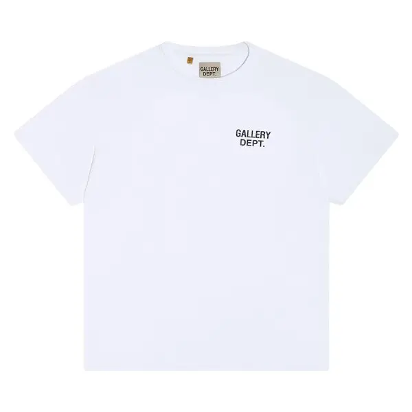 GALLERY DEPT. Logo Dusty Tee - White