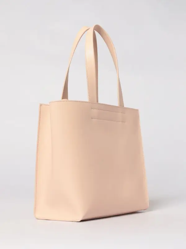 Furla Divide Leather Tote Bag - Pink