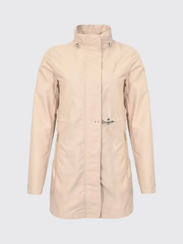 FAY Technical Poplin Raincoat - Beige