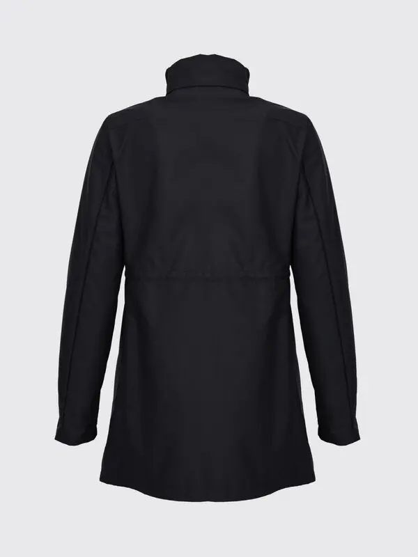 FAY Technical Poplin Raincoat - Blue