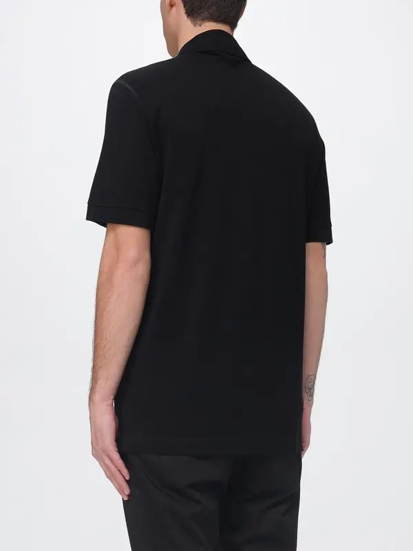 Dolce & Gabbana Cotton Polo Shirt - Black