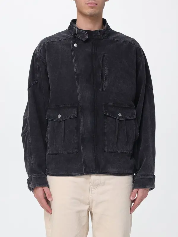 Isabel Marant Étoile Biker Denim Jacket - Black