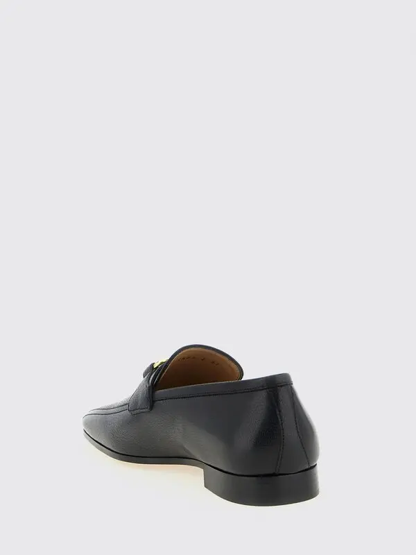 Valentino Garavani Vlogo Signature Natural Grain Leather Loafers