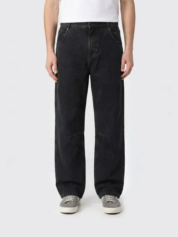 ENTIRE STUDIOS Gem Wide Leg Denim Jeans - Black