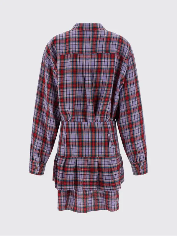 VIVIENNE WESTWOOD Plaid Shirt Dress