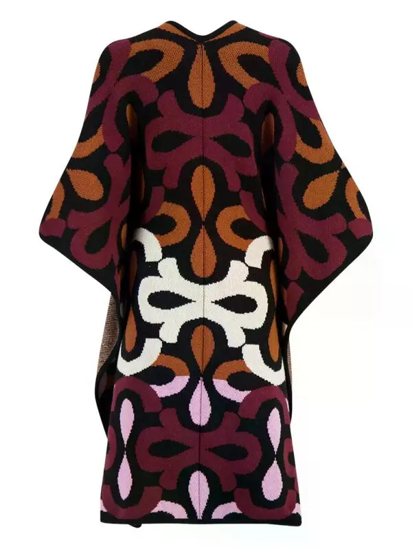 La DoubleJ Maiolika Wool Robe - Red