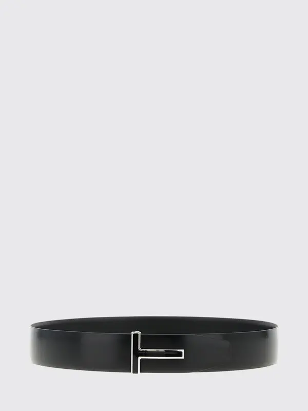 TOM FORD Leather Belt - Black