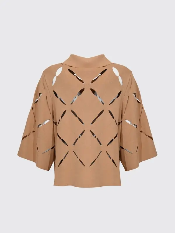 Liviana Conti Polo Shirt With Cut-out Detailing