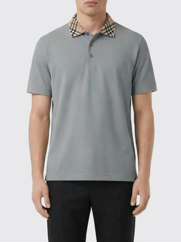 Burberry Polo Shirt - Grey
