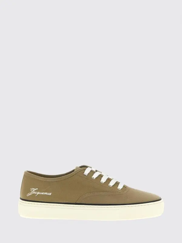 Jacquemus Les Fefe Cotton Canvas Lace-up Sneakers