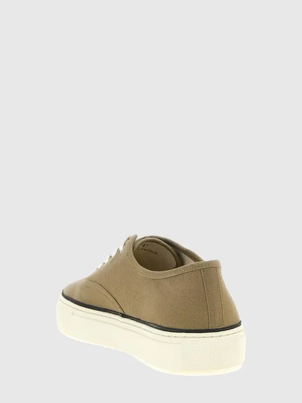 Jacquemus Les Fefe Cotton Canvas Lace-up Sneakers