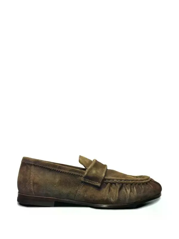 STURLINI FIRENZE Gathered-detail Loafers