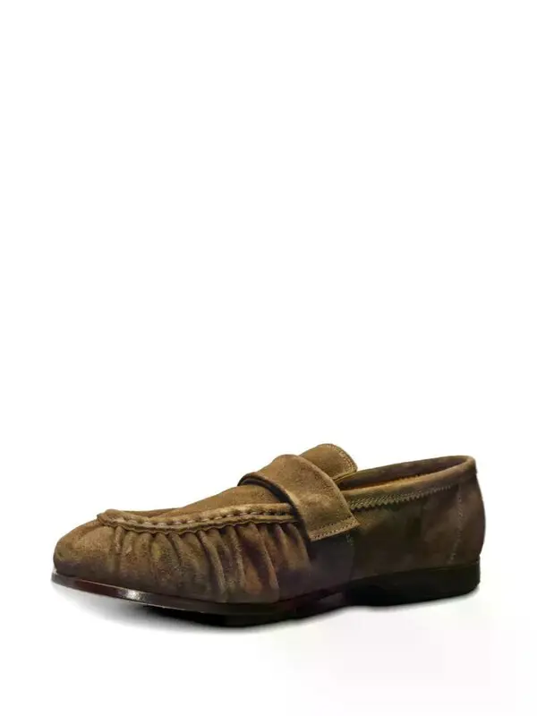STURLINI FIRENZE Gathered-detail Loafers