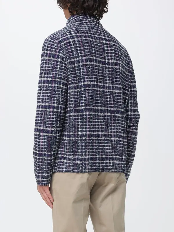 Etro Checked Shirt Jacket - Red