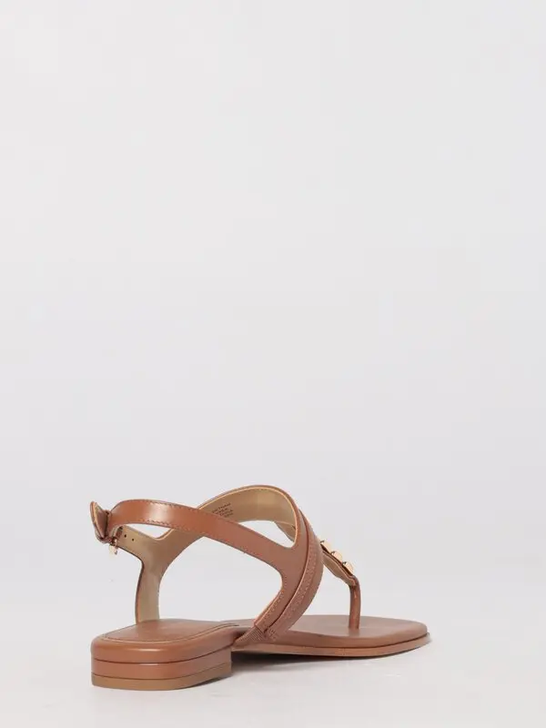 Michael Kors Embellished Flat Sandals - Brown