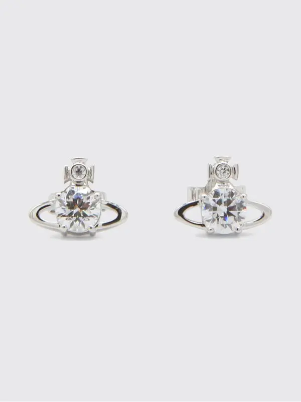 VIVIENNE WESTWOOD Orb Stud Earrings - Platinum