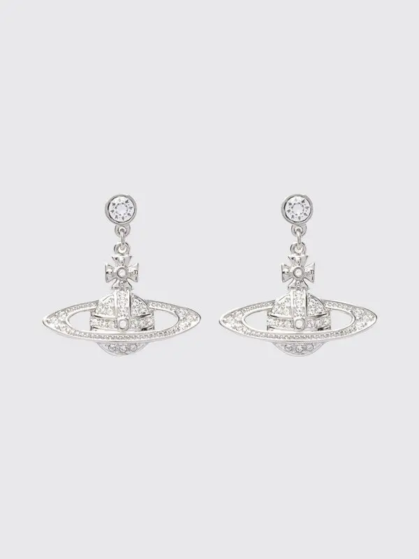 VIVIENNE WESTWOOD Orb Drop Earrings - Silver