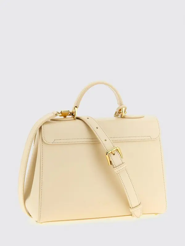 Dolce & Gabbana Marlene Grained Leather Bag - White