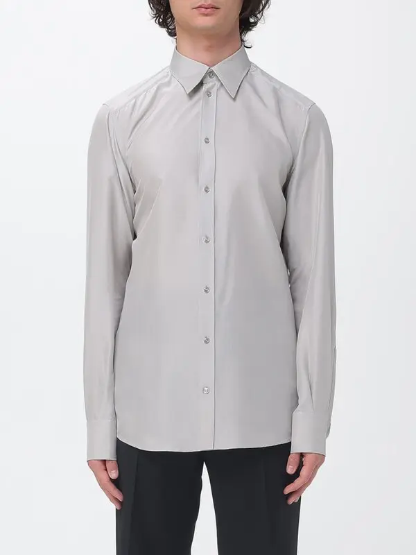 Dolce & Gabbana Classic Silk Shirt - Pearl