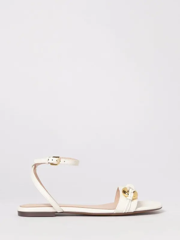 COCCINELLE Heeled Sandal - Pearl