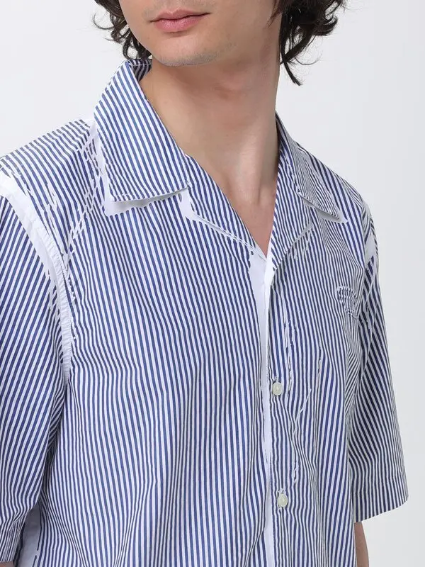 DIESEL® Striped Cotton Casual Shirt