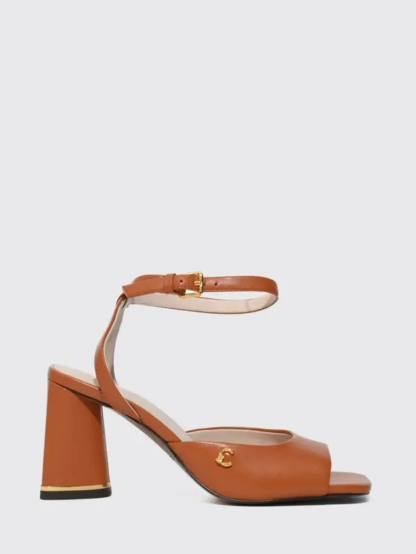 COCCINELLE Heeled Sandals - Coral
