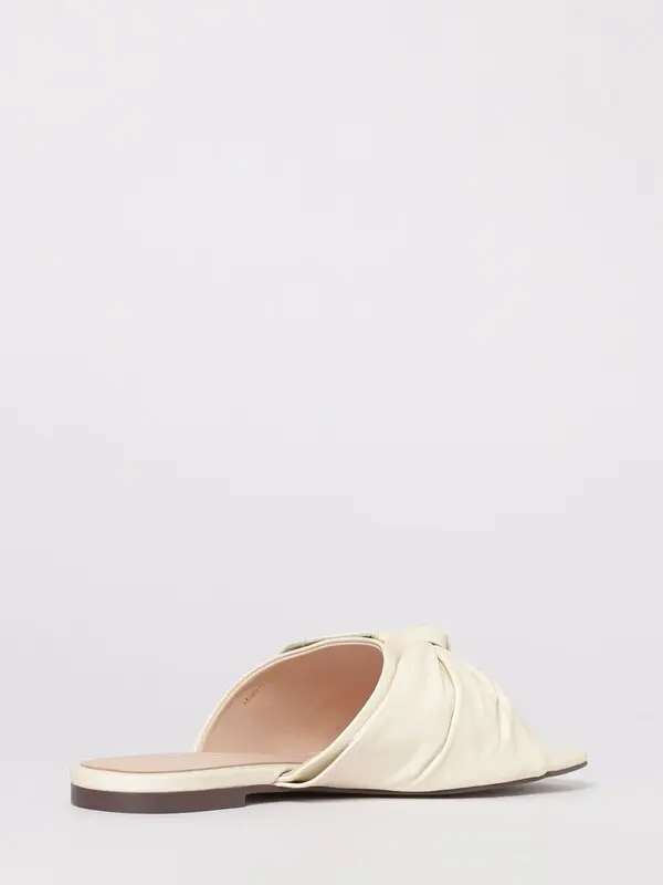 COCCINELLE Furoshiki Leather Mules With Bow Detailing