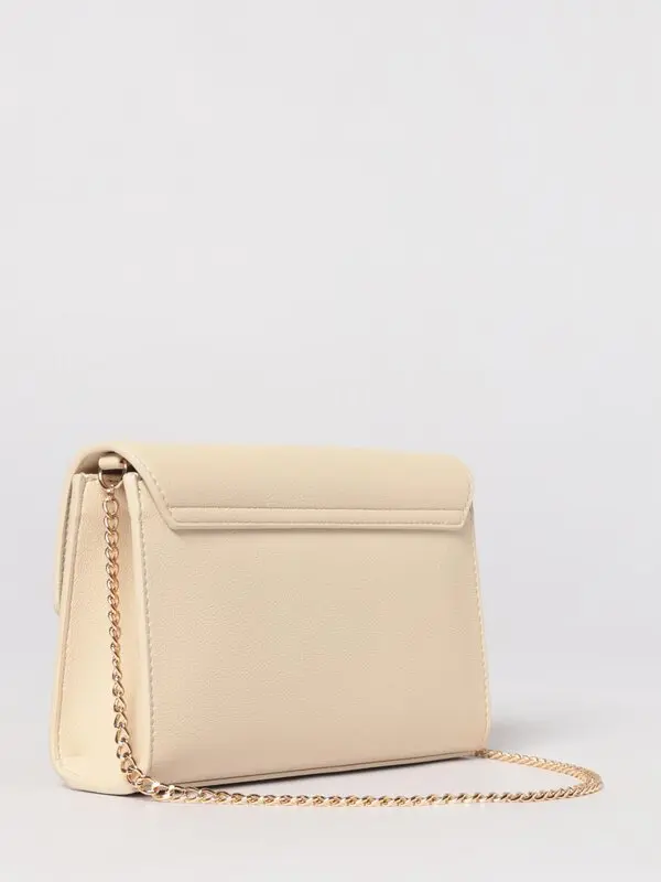 Moschino Mini Bag With Heart Clasp - Ivory