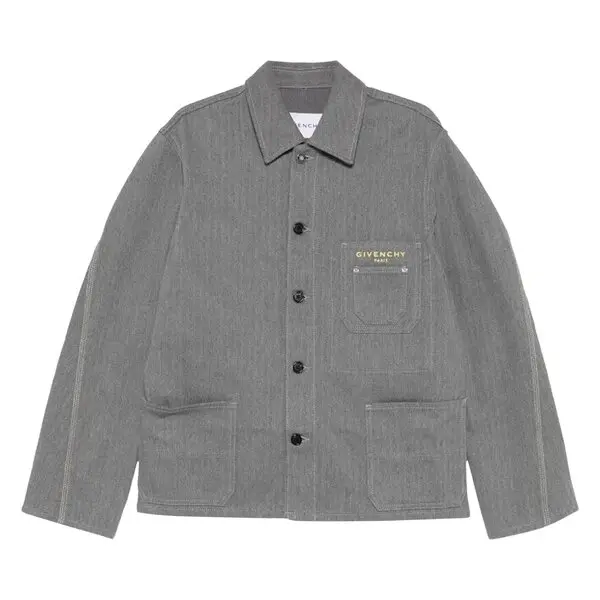 Givenchy Patch Pockets Jacket - Grey