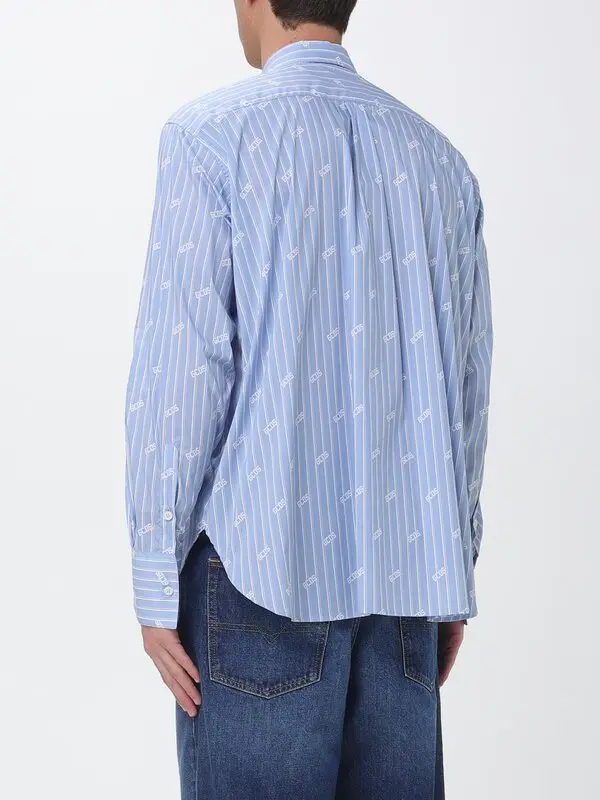 Gcds Striped Logo Shirt