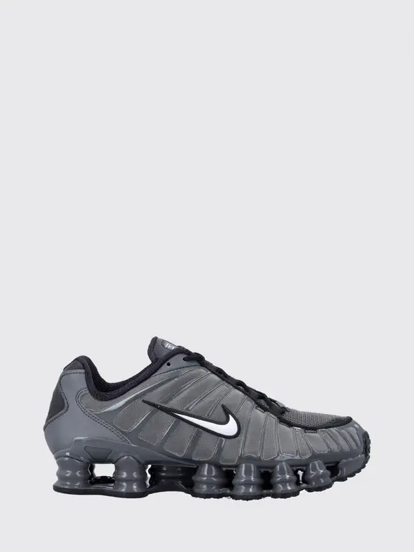 Nike Shox Tl Se Rubber And Mesh Sneakers - Grey