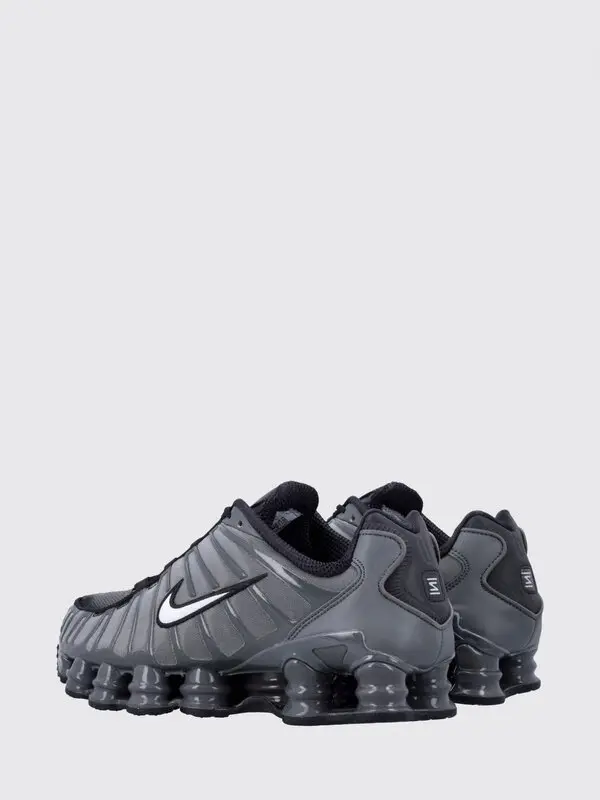 Nike Shox Tl Se Rubber And Mesh Sneakers - Grey