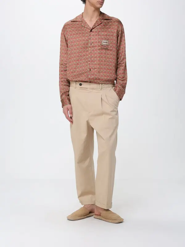 Drole De Monsieur Pleated Tailored Trousers