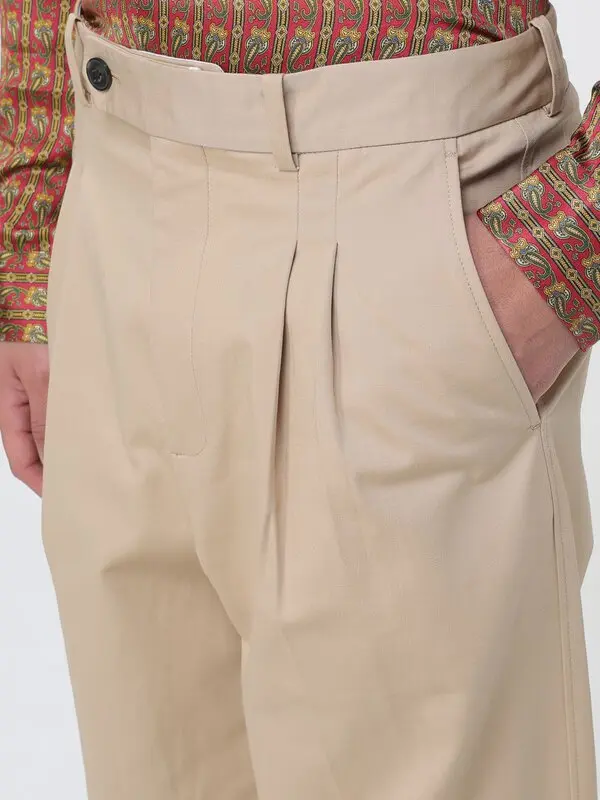 Drole De Monsieur Pleated Tailored Trousers