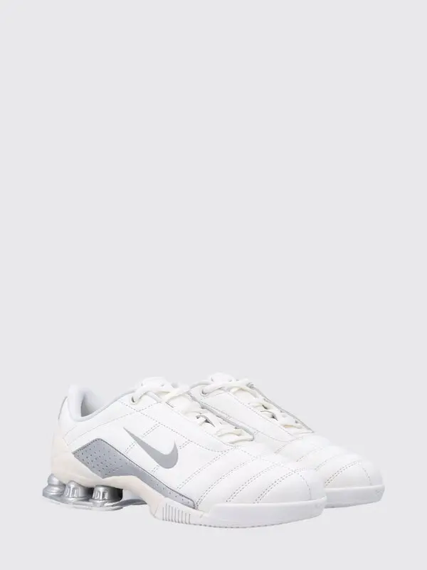 Nike Total 90 Shox Quilted Leather Sneakers - White