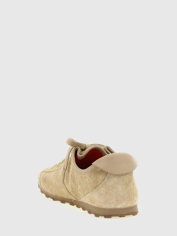 Jacquemus Les Tennis Suede Sneakers - Beige