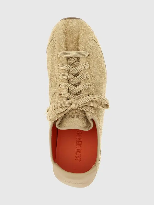 Jacquemus Les Tennis Suede Sneakers - Beige