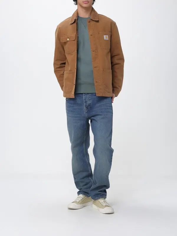 Carhartt Work In Progress Cotton Blend Crewneck Sweatshirt - Green