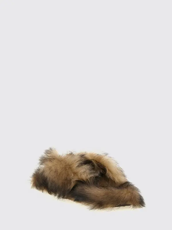 Dolce & Gabbana Fur Flip Flops