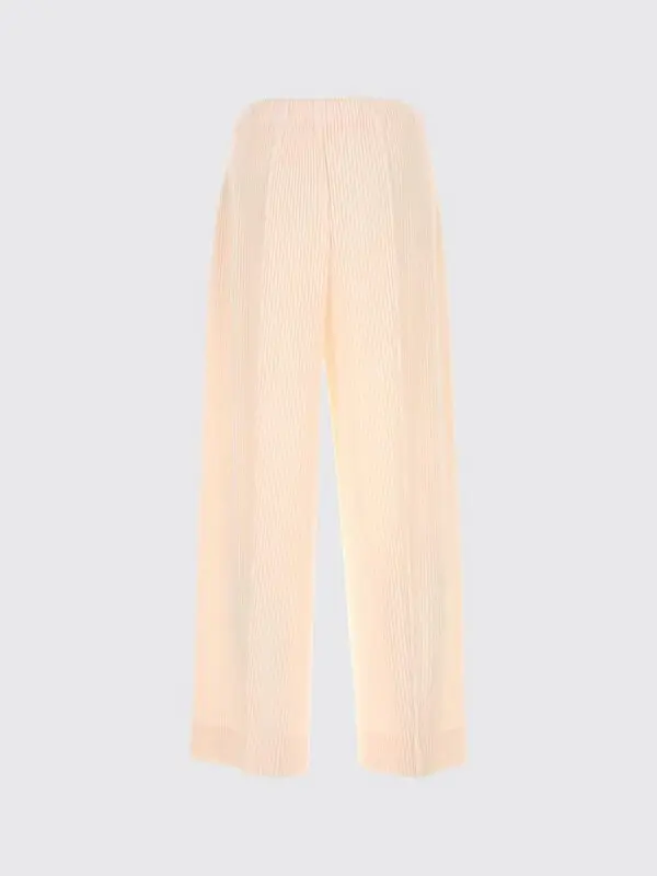 Issey Miyake Homme Plissé Pleated Wide-leg Pants - Pink
