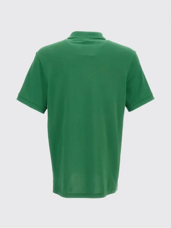 Paul Smith Cotton Polo Shirt With Logo - Green